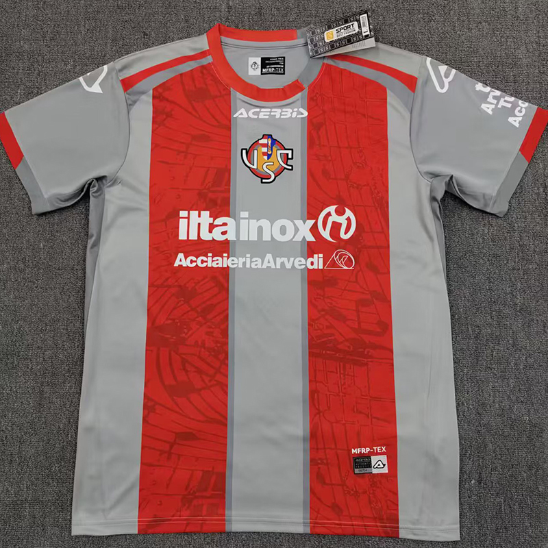 US$ 14.50 - 25/26 Cremonese Home Fans Soccer Jersey - www.kekefootball.com