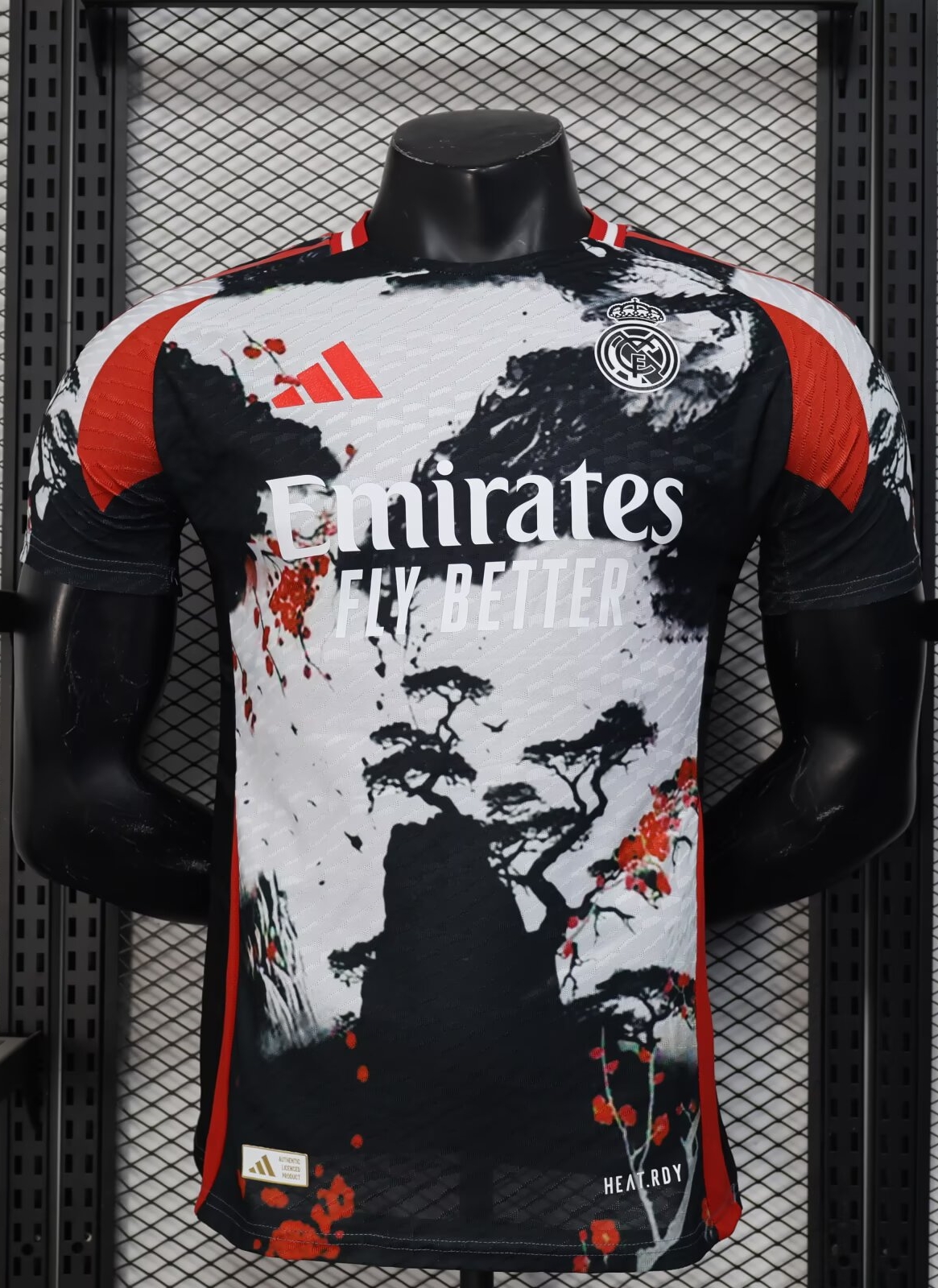 25-26 RMA Black White Special Edition Player Version Soccer Jersey