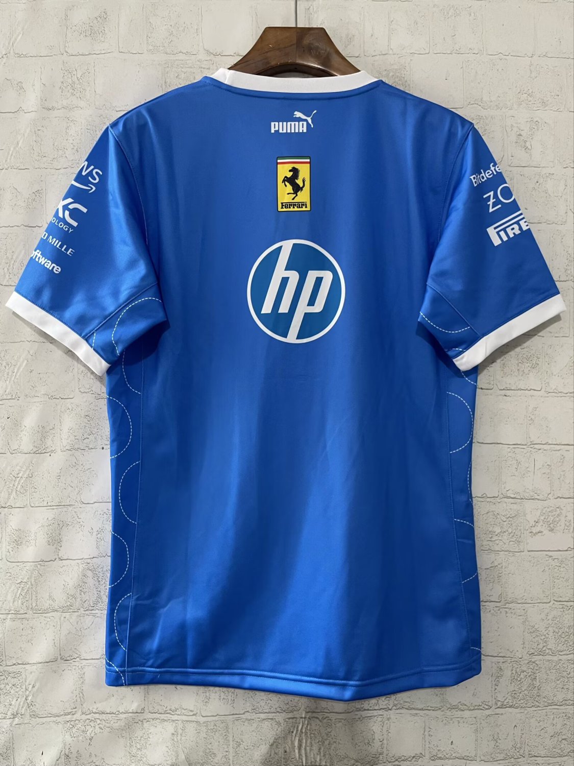 2025 F1 Ferrari New Pattern Short Sleeve Racing Suit