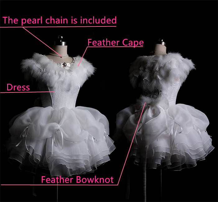 US$ 118.99 - Cygnus of The Dance- Elegant Classic Tea Party Princess ...
