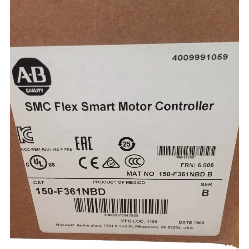 US$ 4,574.22 - New sealed Allen Bradley 150-F361NBD SMC-Flex Solid ...