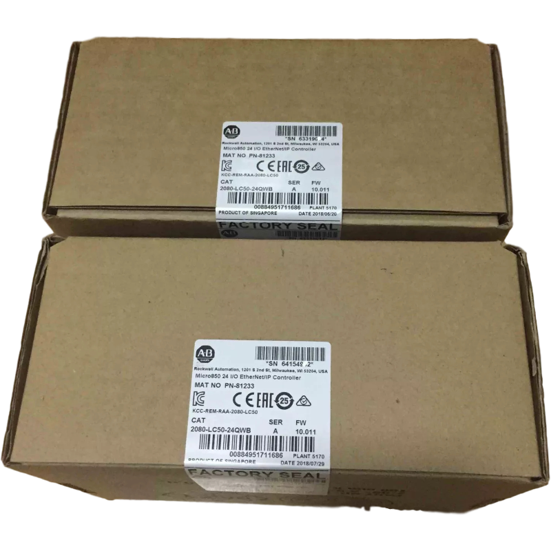 US$ 272.24 - New sealed Allen Bradley 2080-LC50-24QWB Micro850 ...