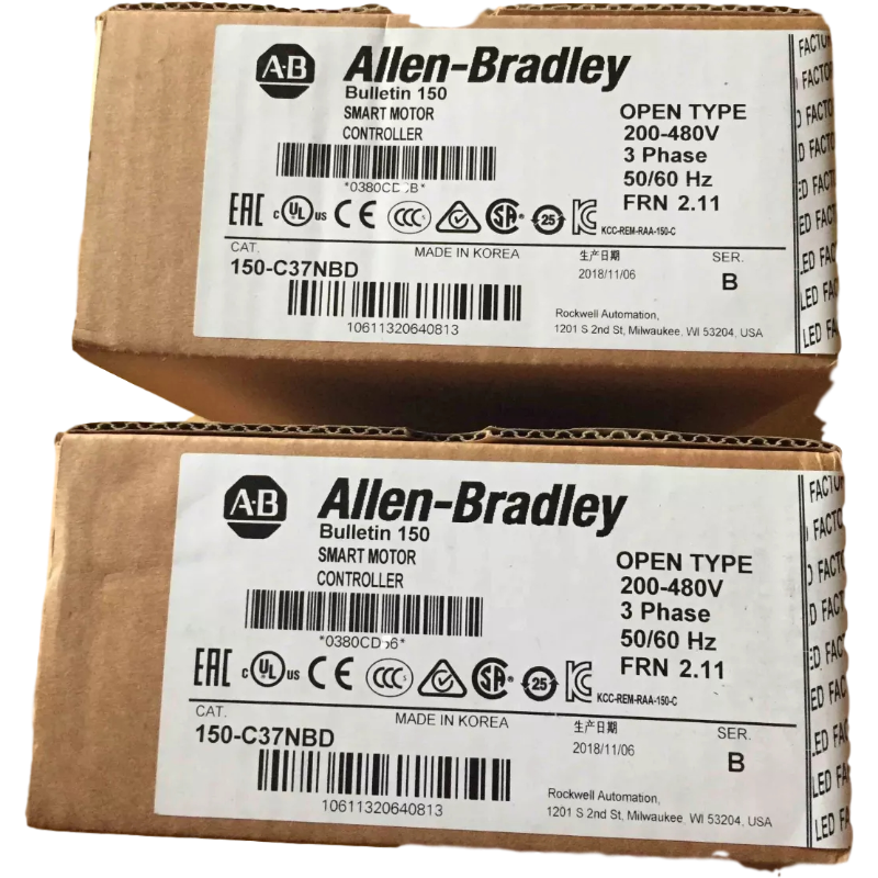 US$ 675.44 - New sealed Allen Bradley 150-C37NBD SMC-3 Smart Motor ...