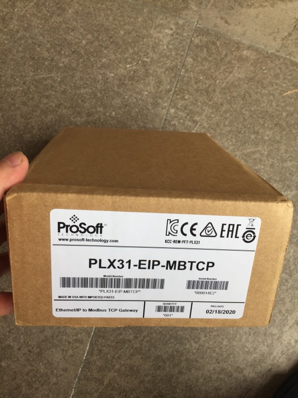 US$ 1,415.63 - PLX31-EIP-MBTCP Prosoft original new Ethernet/IP to ...