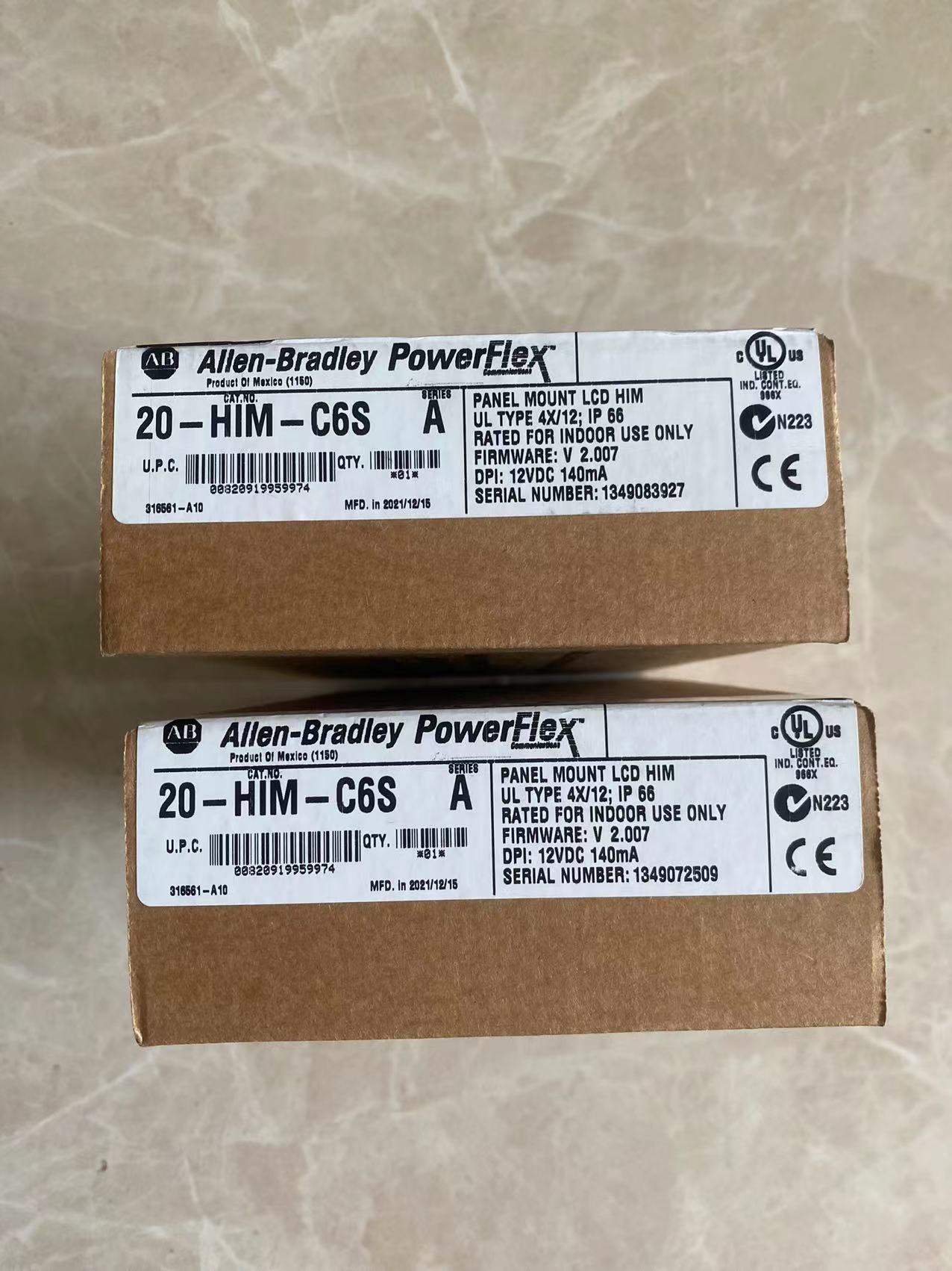US$ 263.99 - New sealed Allen Bradley 20-HIM-C6S PowerFlex Enhanced HIM ...