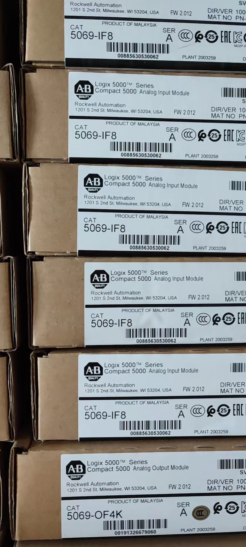 US$ 546.05 - New sealed 5069-OF4K Allen Bradley Compact 5000 Analog ...