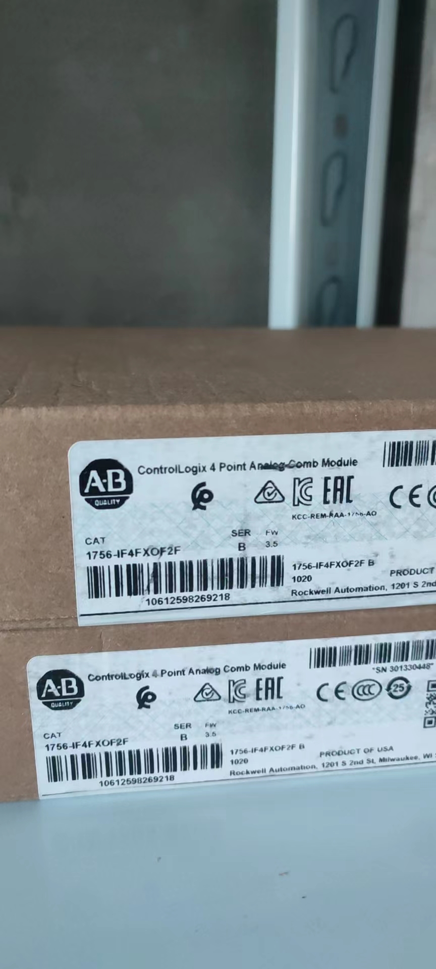 US$ 889.57 - Allen Bradley 1756-IF4FXOF2F ControlLogix 6 Point Analog ...