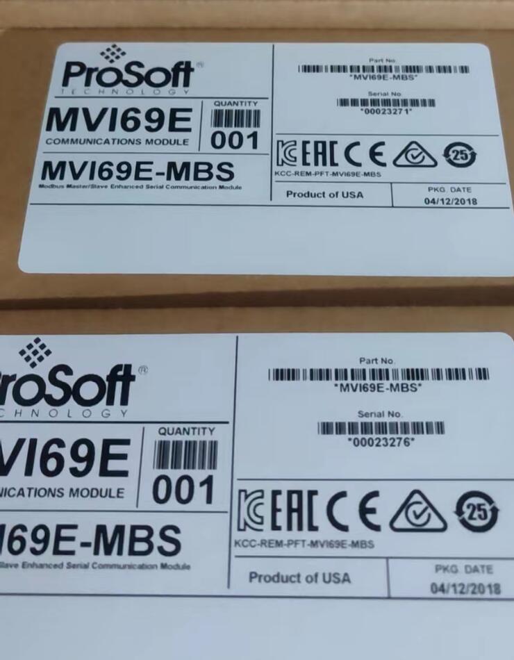 US$ 2220.84 - New Sealed ProSoft Technology MVI69E-MBS Modbus Serial ...