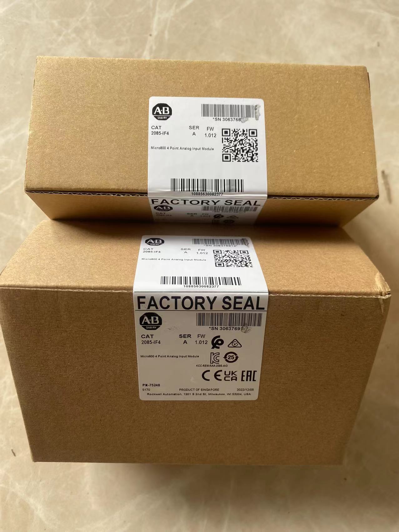 US$ 179.70 - New sealed 2085-IF4 2085IF4 ALLEN BRADLEY I/O MODULE ...