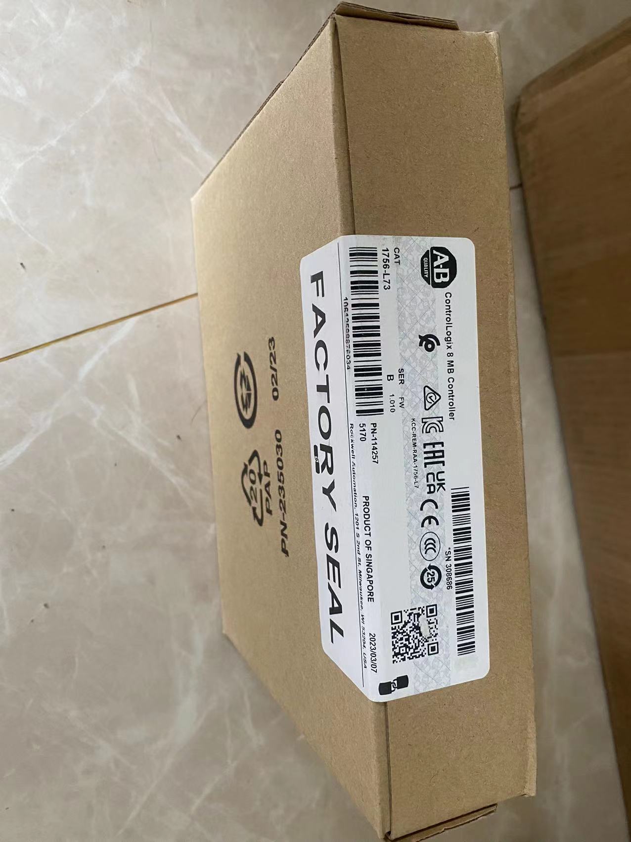 US$ 2,905.01 - New sealed 1756-L73 Allen Bradley ControlLogix Logix5573 ...