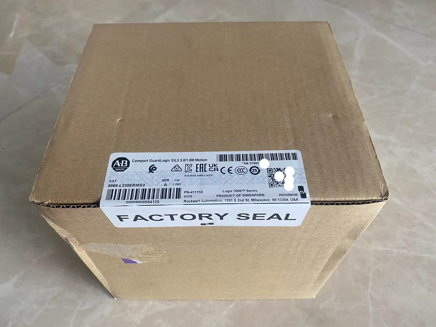 US$ 7,591.75 - New sealed 5069-L330ERMS3 Allen Bradley Compact ...