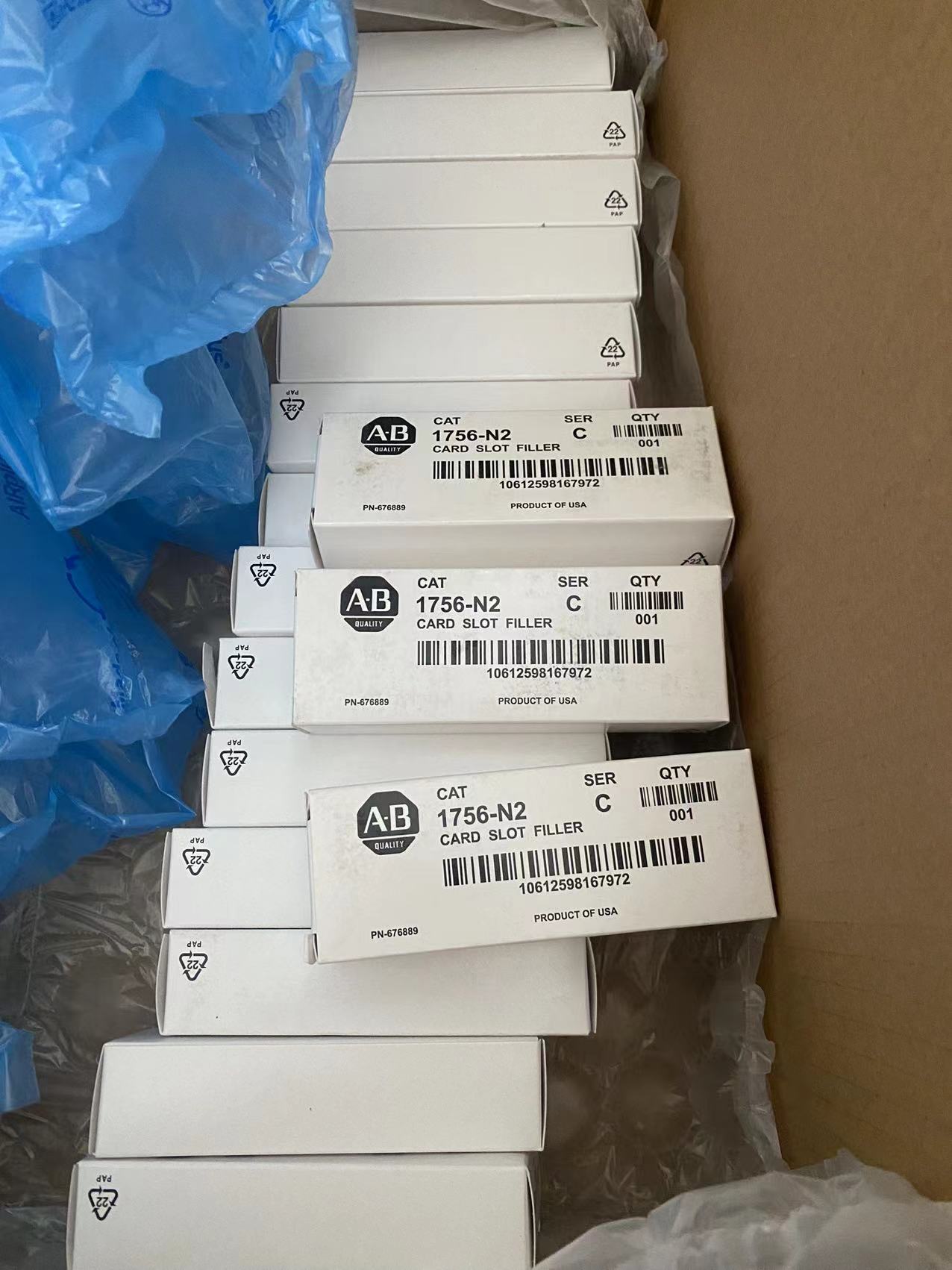 US$ 40.30 - New sealed Allen Bradley 1756-N2 ControlLogix Empty Slot ...