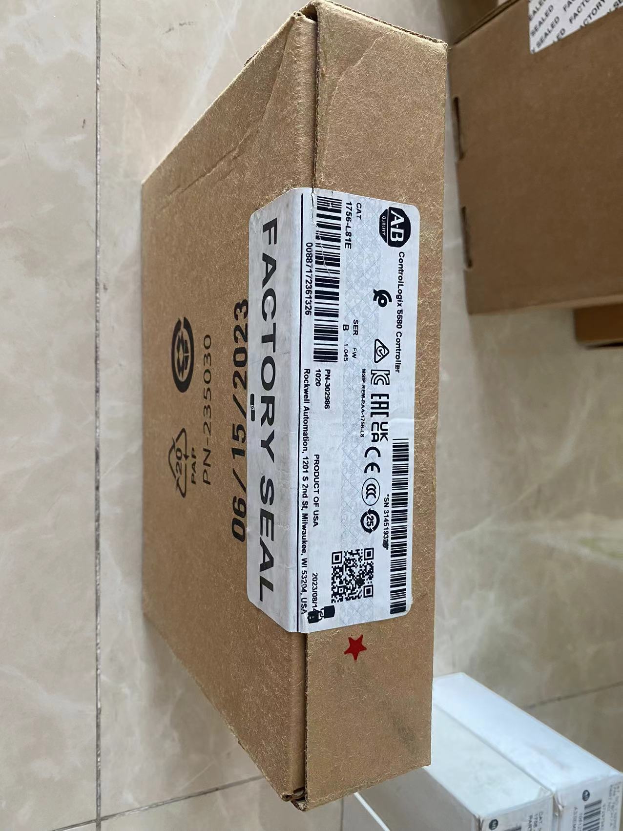 US$ 2,711.15 - New sealed Allen Bradley 1756-L81E ControlLogix ...