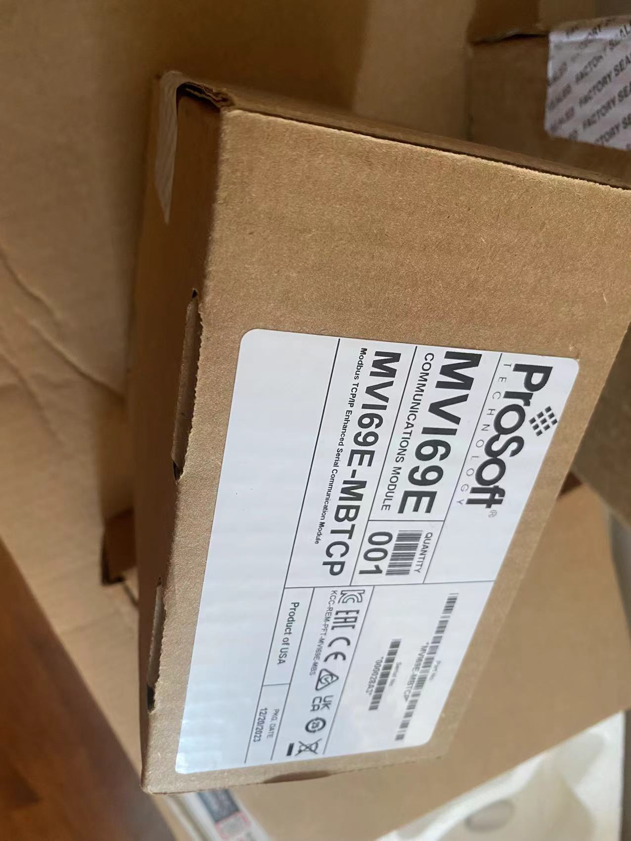 US$ 2,262.31 - New Sealed ProSoft Technology MVI69E-MBTCP Modbus Serial ...