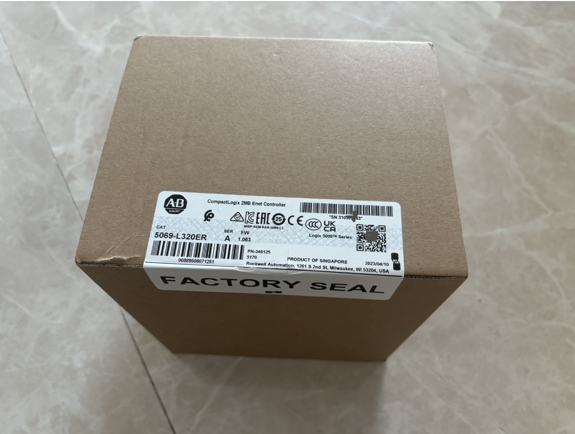 US$ 3,367.90 - New sealed 5069-L330ER Allen Bradley CompactLogix 3MB ...
