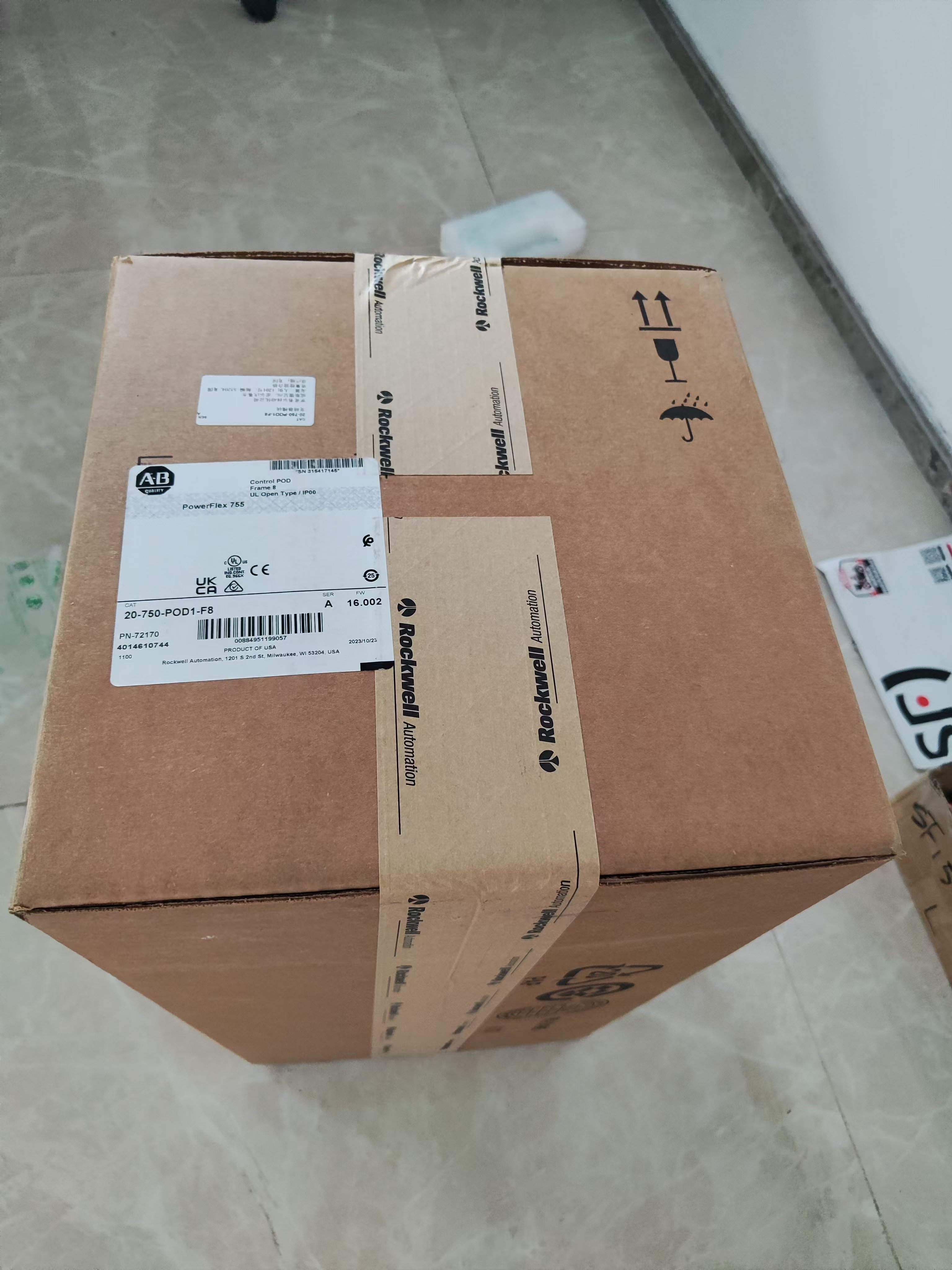 US$ 1,598.85 - New Sealed Allen Bradley 20-750-POD1-F8 PowerFlex 755 ...
