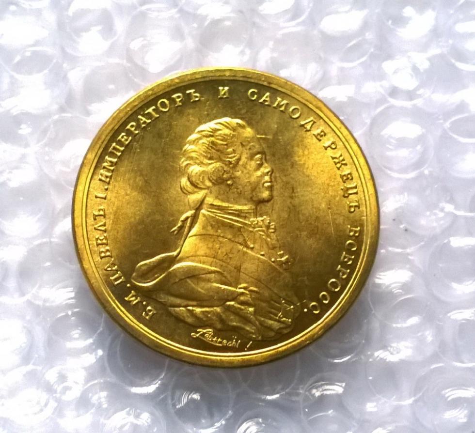 US$ 2.40 - Type #1 RUSSIA GOLD Copy Coin commemorative coins - www ...