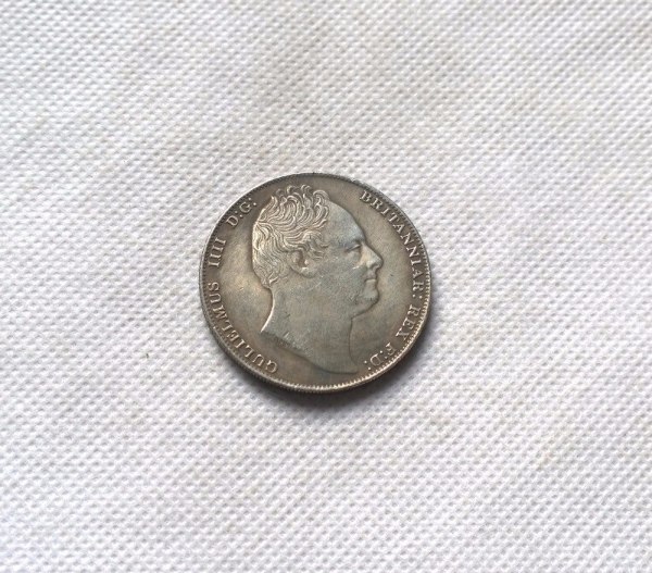 US$ 2.40 - 1837 UK GB Crown William IV George and the Dragon Coin ...