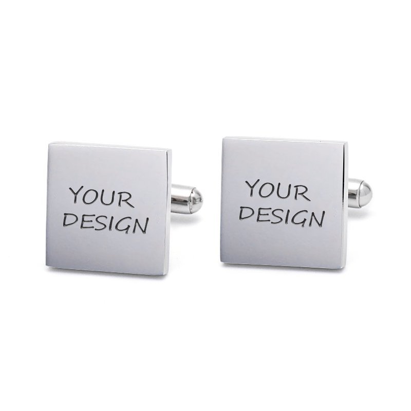 Monogrammed Name Cufflinks