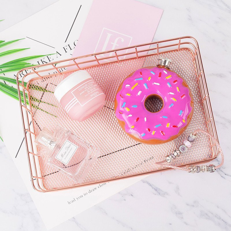 Frosted Donut Flask