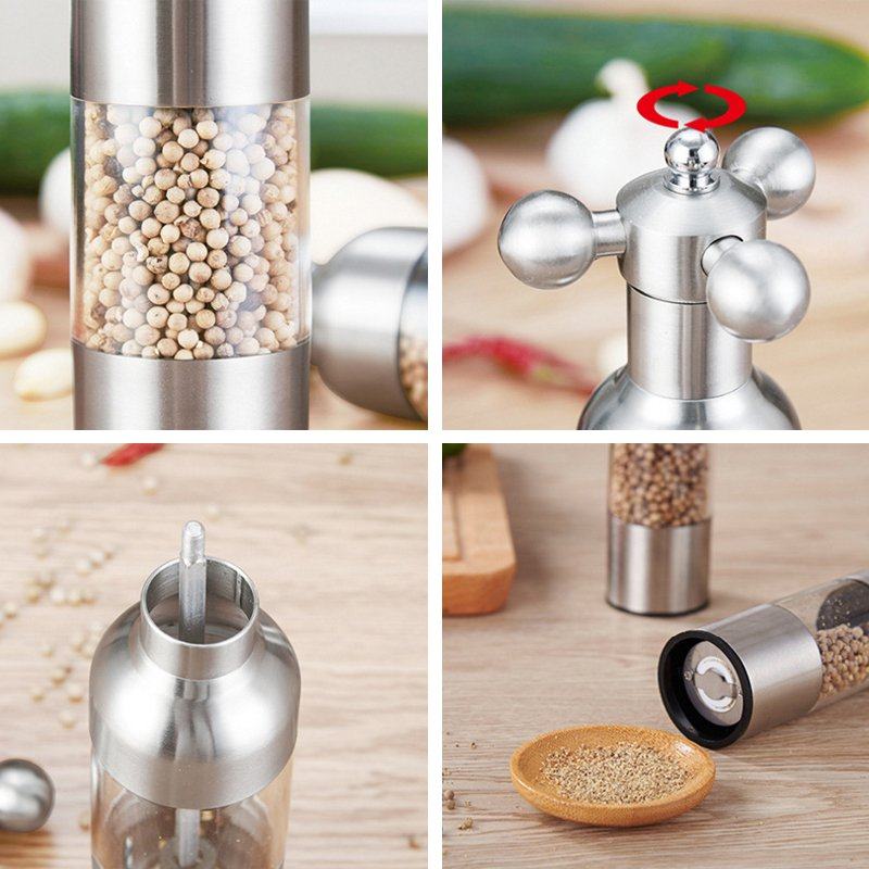 Stainless Steel Pepper Grinder