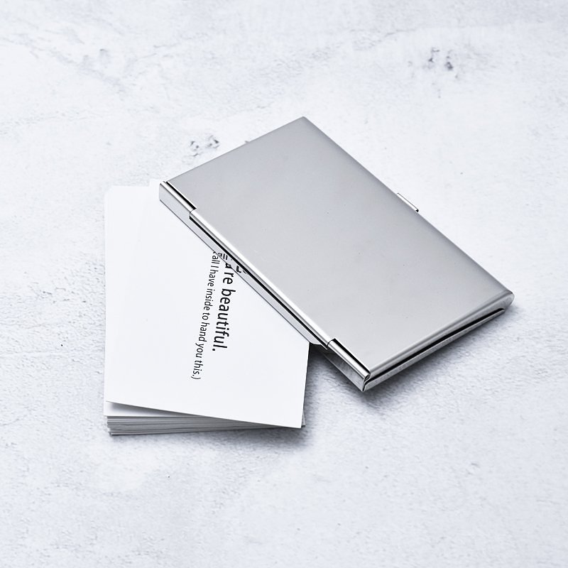 Personalized Business Card Box II