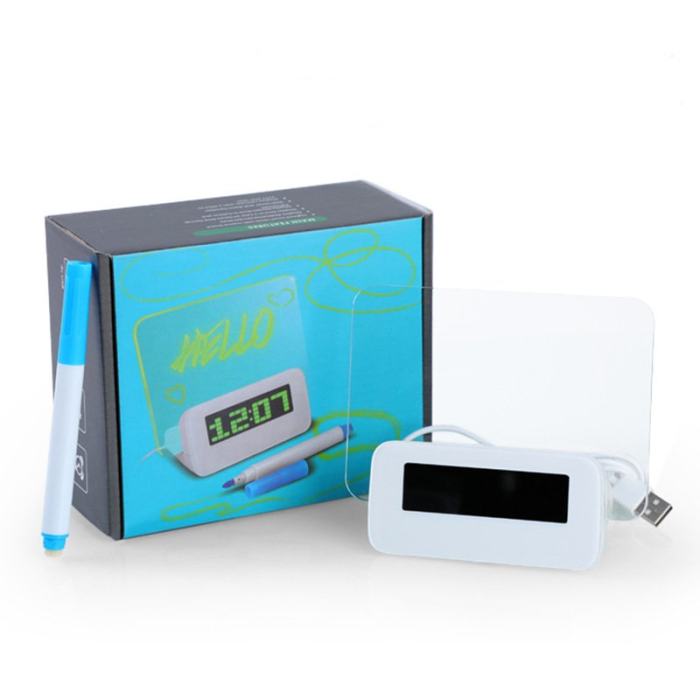 Glowing Memo Alarm Clock