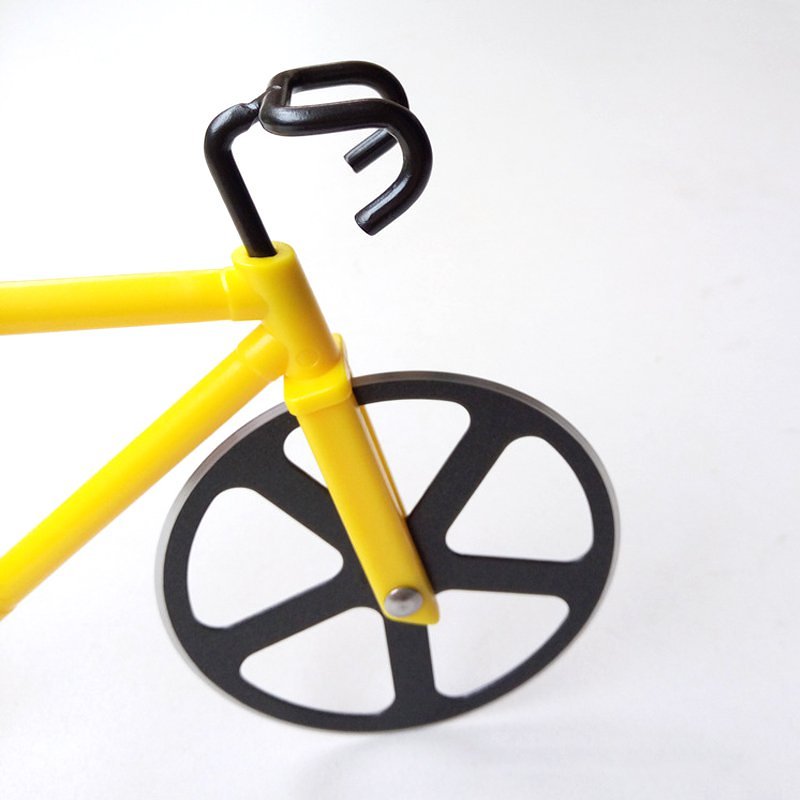 Fixie Bicycle Pizza Cutter Bumblebee