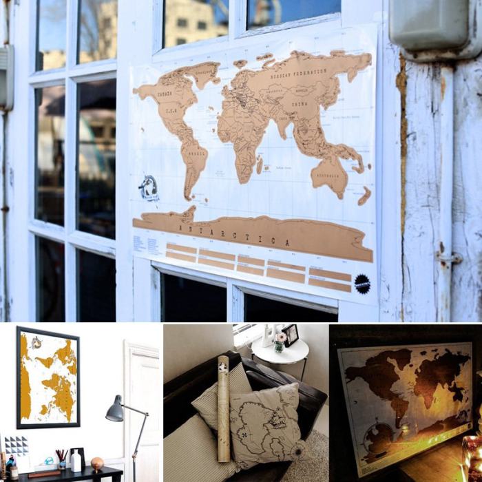 Scratch Map Travel Edition :VEASOON
