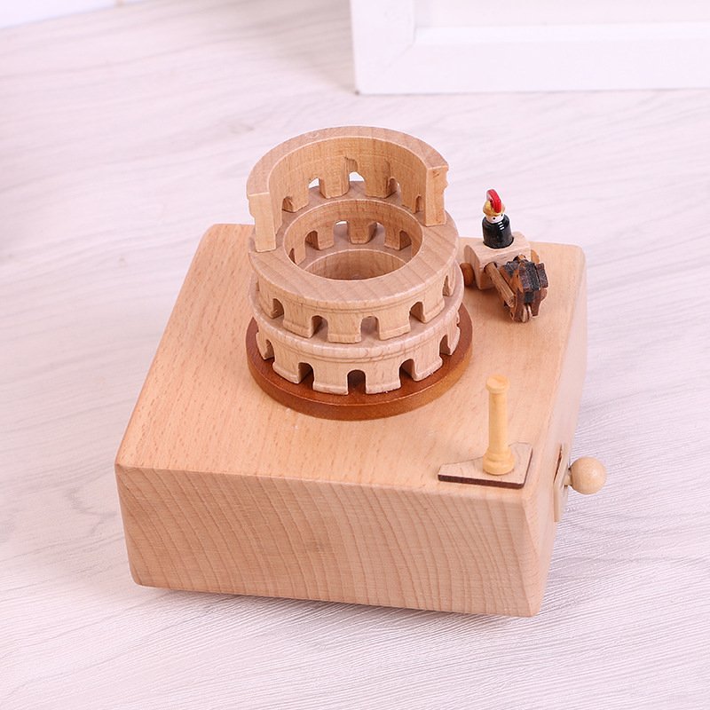 The Roman Colosseum Music Box