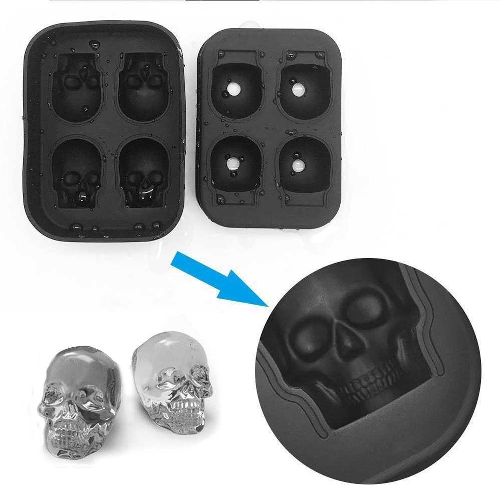 3D Skull Ice Mold
