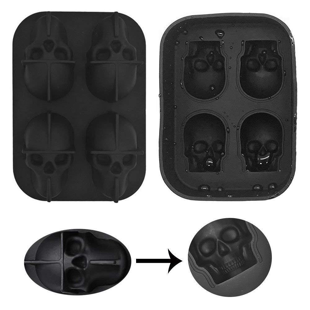 3D Skull Ice Mold