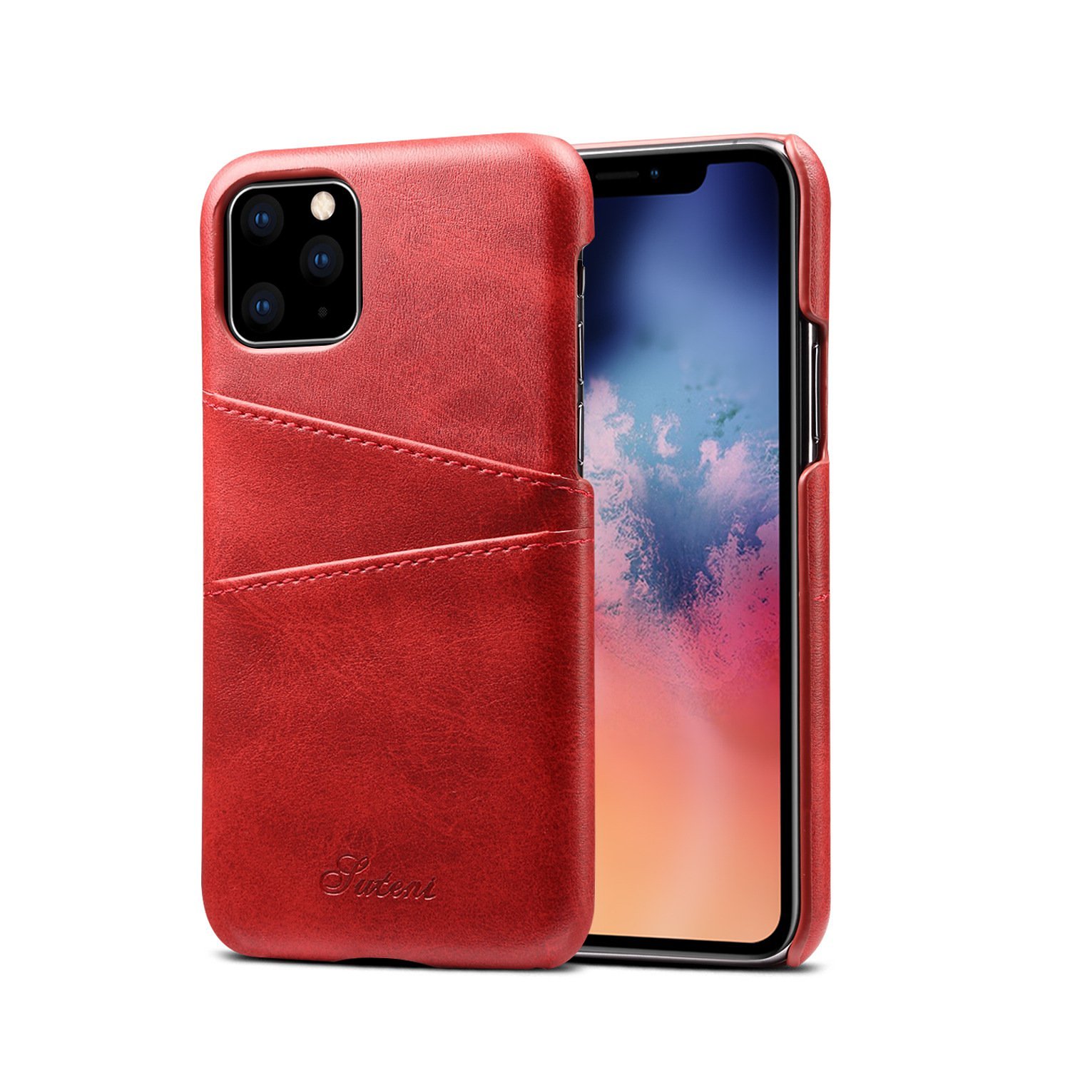 Leather iPhone 11 Card Case