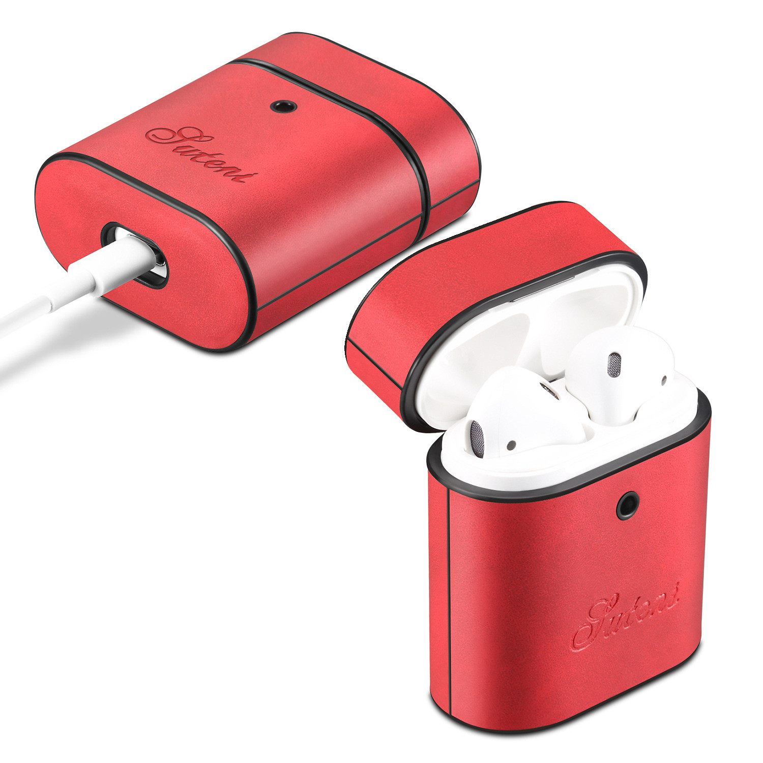 Classical AirPods Case Italy PU Leather Case for AirPods