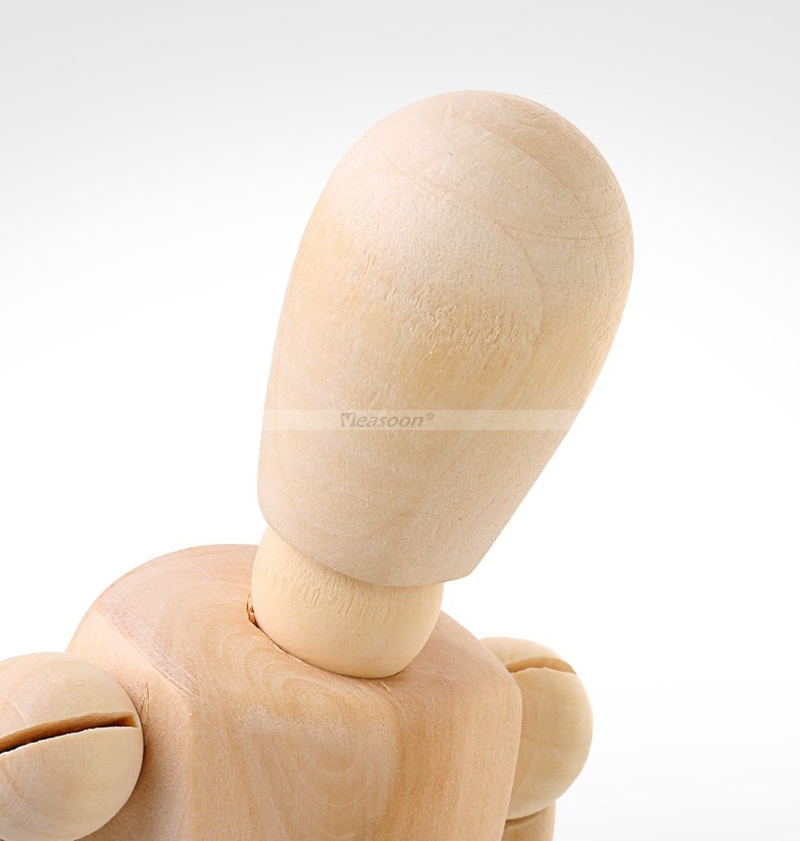 Wooden Human Mannequin Artist Human Figure Wooden Model Poseable Life Size