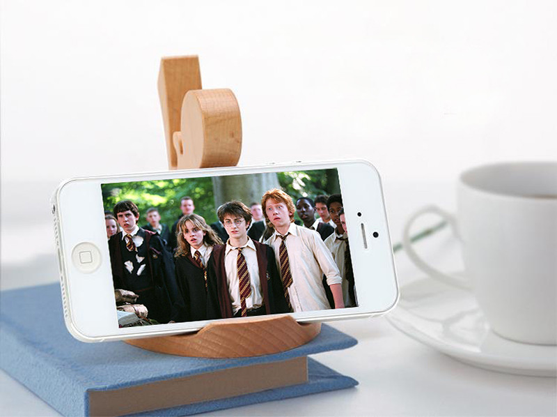 Ninja Kung Fu Smartphone Stand Wood Phone Dock Personalized iPhone ...