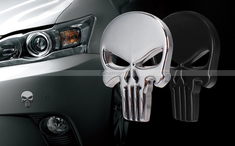 The Punisher Skull Car Sticker Custom Personalized Car Stickers for ...