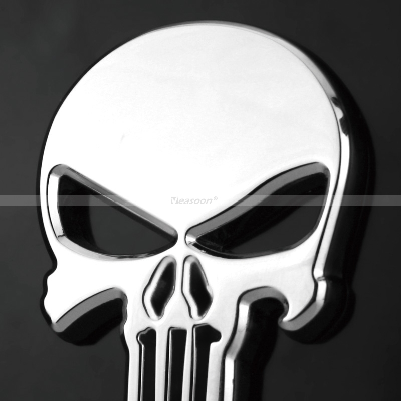 The Punisher Skull Car Sticker Custom Personalized Car Stickers for ...