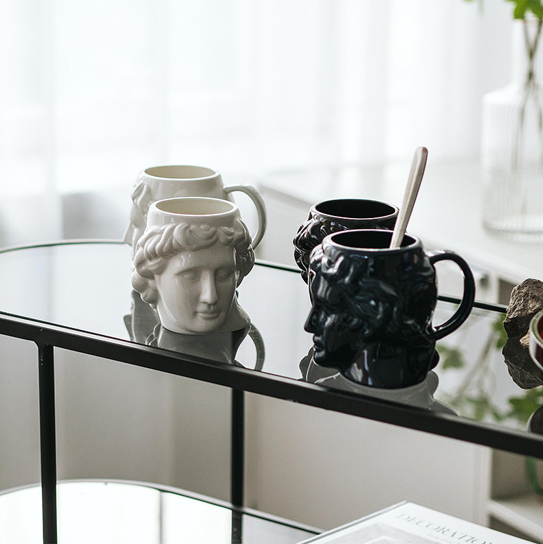 Classic Greek Apollo David Mug Gifts For History Lovers Unique Home ...