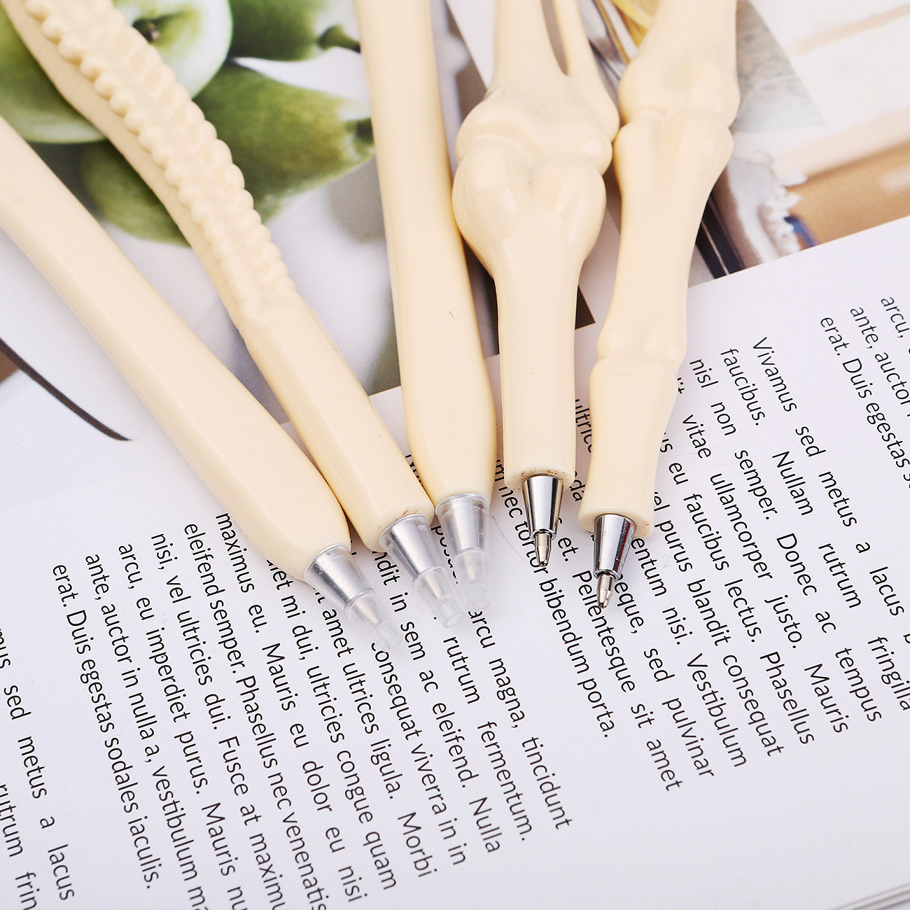 Bone Shape Ballpoint Pens Halloween Gifts for Doctor Medical Students ...