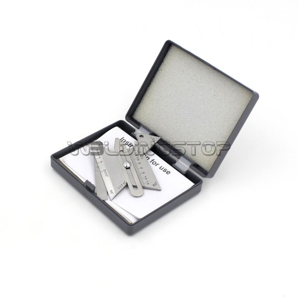 HJC30 Welding gauge Weld Seam/Bead gage bevel angel inspection tool stainless steel Metric