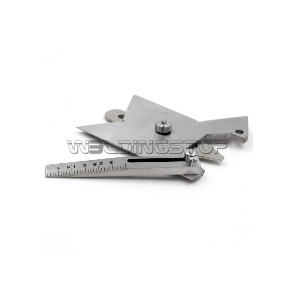 HJC30 Welding gauge Weld Seam/Bead gage bevel angel inspection tool stainless steel Metric
