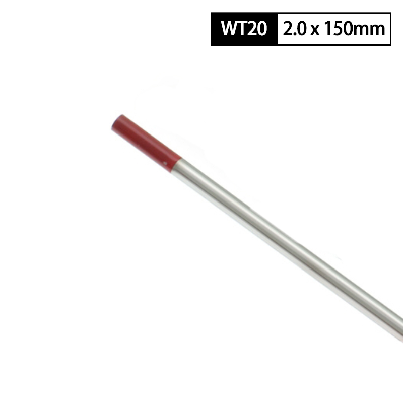 WT20 Thoriated Tungsten Electrode 5/64'' x 6'' / 2.0 x 150mm for TIG ...