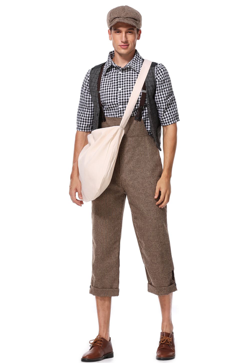 Newsboy Cosplay Mens Role Play Adult Halloween Costume US$ 21.77 - www ...