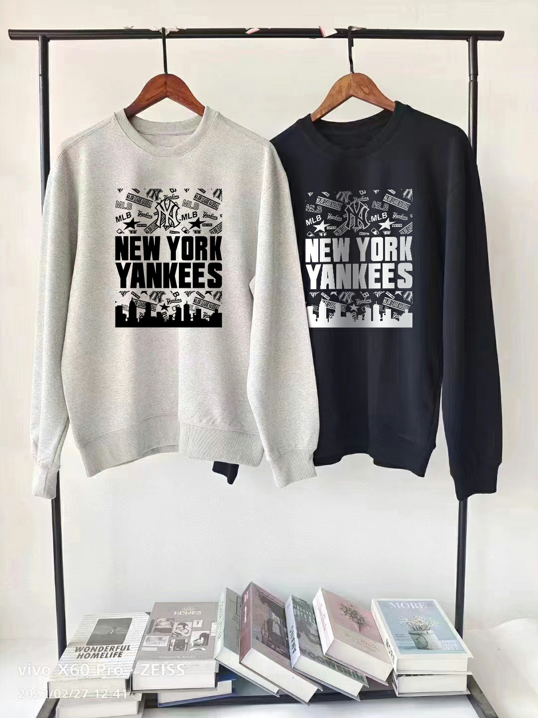 202211SS ニューヨークヤンキースNew York Yankeesメンズと レディース 長袖スーパーコピー2色 - www ...