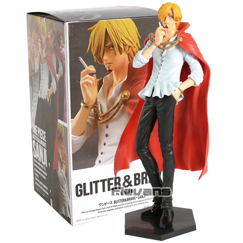 Banpresto One Piece Glitter And Brave Sanji Pvc Figure Collectible Model Toy