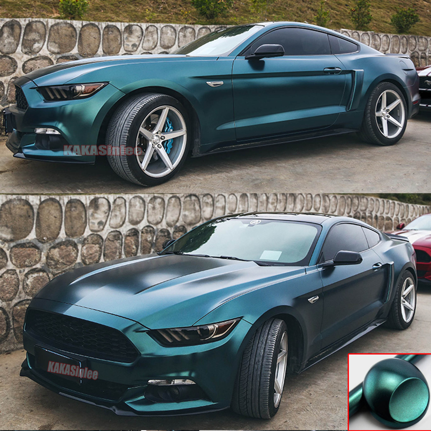 Car Stretch Pearl Metal Satin Matte Chrome Vinyl Wrap Sticker Film ...