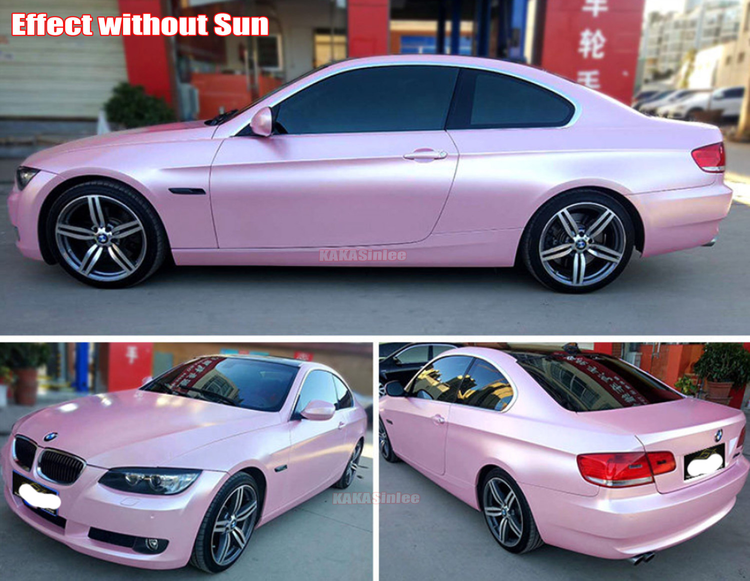 Car Stretch Pearl Metal Satin Matte Chrome Vinyl Wrap Sticker Film ...