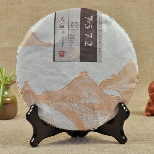 7572 Menghai Dayi Puer Tea TAETEA Pu-erh China Yunnan Pu'er 2015 1501 ...