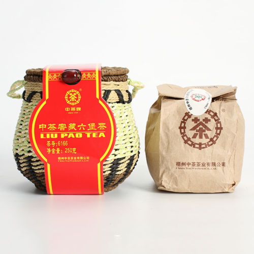 CHINA LIU PAO TEA 6166 Liupao Hei Cha Liu Bao Aged Black Dark Tea In ...